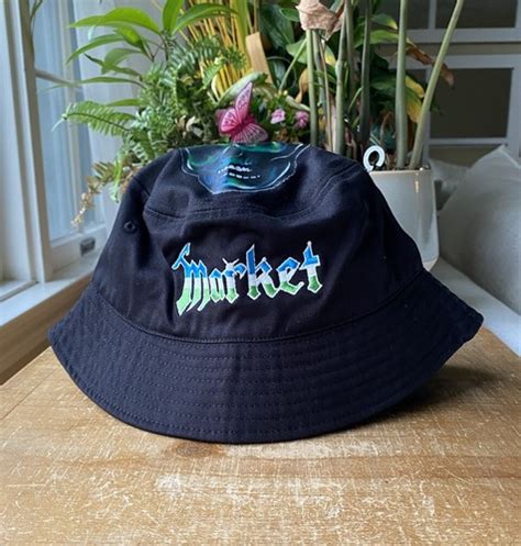 Chinatown Market All Killing The Game Bucket Hat Black Glow Skull New