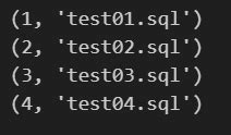 Python MySQL