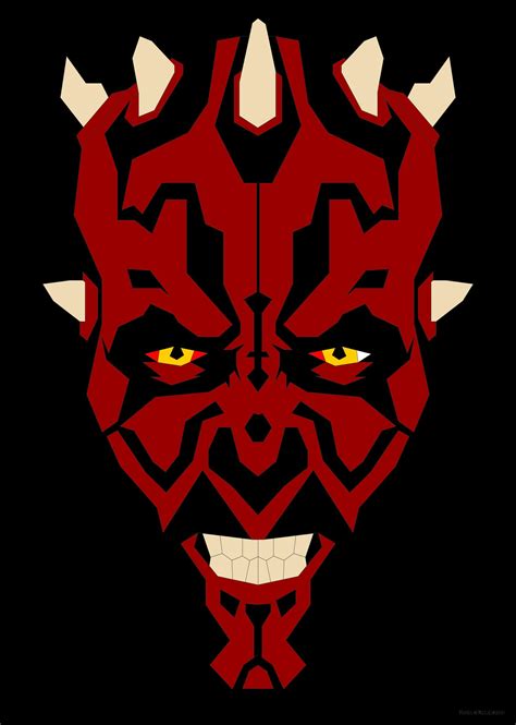 Darth Maul Face Animated