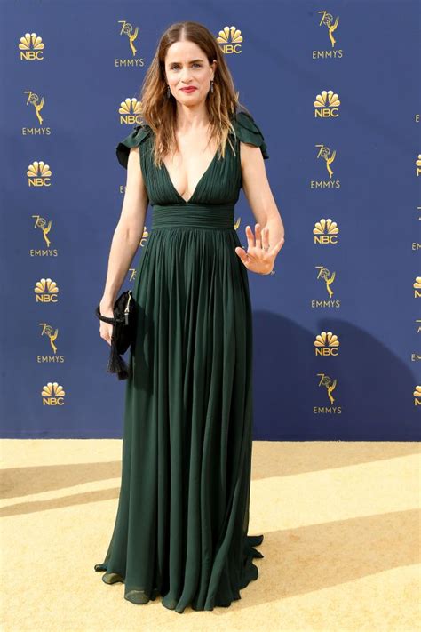 Amanda Peet Attends The 70th Emmy Awards At Microsoft Theater On