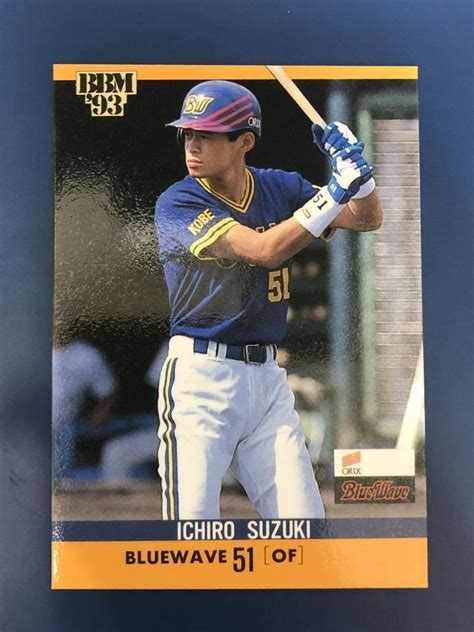 Yahooオークション 1993 Bbm Ichiro Rc イチロー ルーキー カード