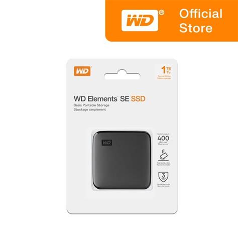 Jual Ssd Wd Element Elements Se 1tb Portable External Eksternal