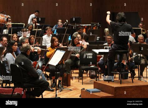 January 18 2024 Mexico City Mexico The Mexico City Philharmonic