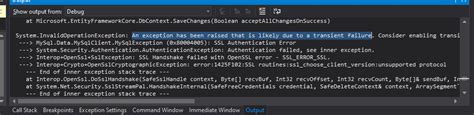 Docker Entityframeworkcore Ssl