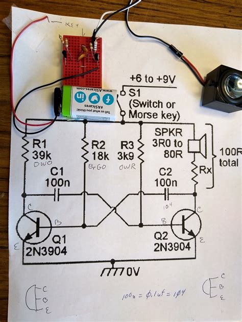 Cw Practice Oscillator Sarasota Emergency Radio Club