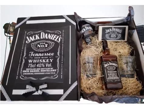 Wisky Jack Daniels En Caja Regalo Empresarial Premium En Venta En