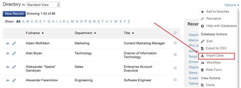 Importing Data To An Existing Database Imeet Central Help Center