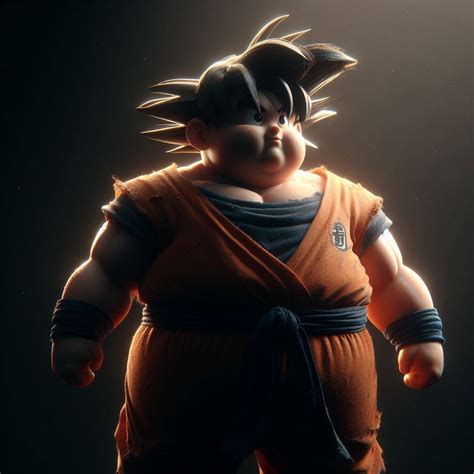 Goku Chubby By Betoz666 On Deviantart