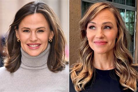 Jennifer Garner Haircuts Retro Messy Long Hair With Highlights