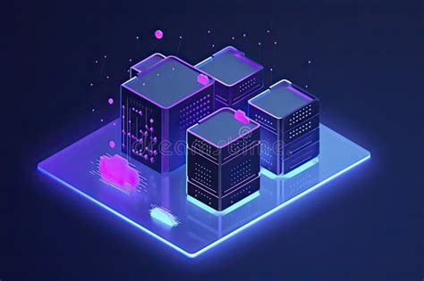 Cloud Storage For Downloading An Isometric A Digital Service Or