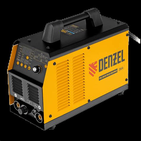 Аппарат инвертор. аргонодуговой сварки DENZEL ITIG-200 DС Pulse Cold ...