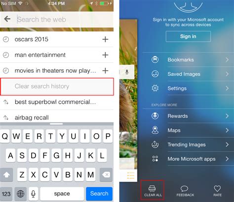 Bing Search For Iphone Puts You In Control Bing Search Blog