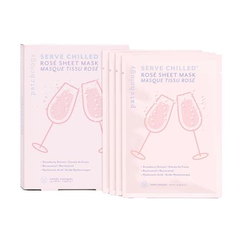 Patchology Serve Chilled Rosé Sheet Mask Universal Companies