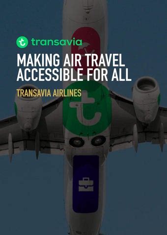 Business Enquirer Issue Transavia Airlines March By Emg