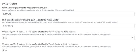 AWS Implementation Virtual Cluster Onboarding Guide