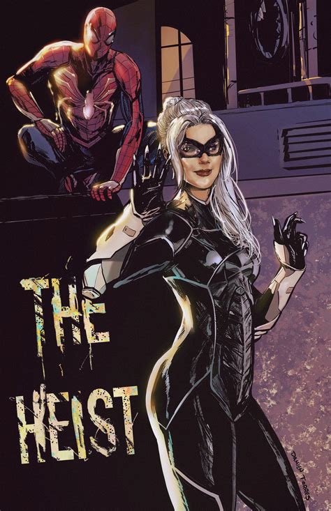 Insomniacs Spider Man And Black Cat Drawn By Me On Procreate A Couple