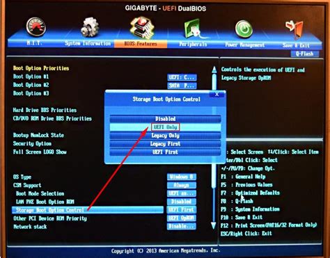 Как отключить безопасную загрузку Windows 10