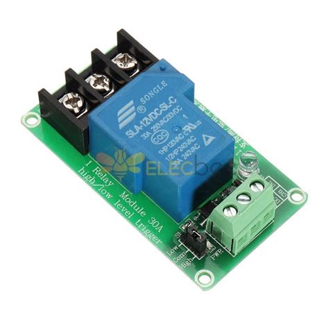 Elecbee V A Relay Module Channel Optocoupler Isolation High Low Trigger For Automation