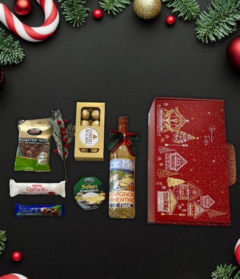 Коледен комплект в подаръчна кутия Подаръчни коледни комплекти