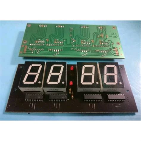 Jual Modul Kit Seven 7 Segment 1inch 4digit IC 74hc595 Shopee Indonesia