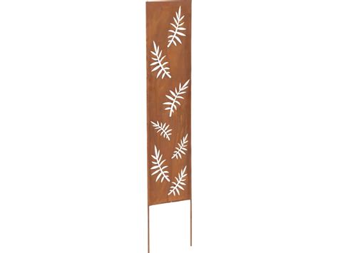 Gartenstecker Panel 75 Cm Rostfarben Kaufen Bei OBI