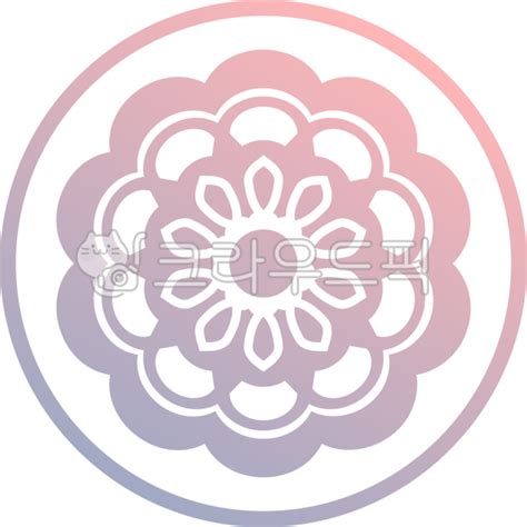 전통문양 기와문양 기와무늬 기와 꽃문양 사진이미지일러스트캘리그라피 Mia D작가