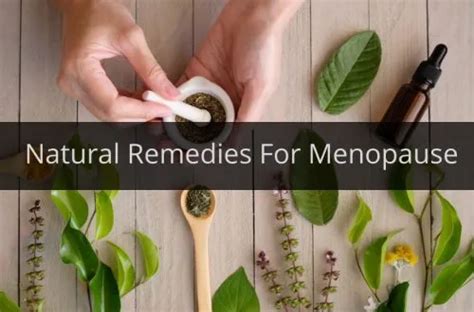 Alternative To Hrt Natural Remedies For Menopause Alternative To Hrt