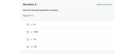 Solved Question 2mark This Questionsolve The Following