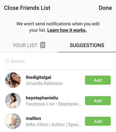 How to Use the Instagram Close Friends List for Business : Social Media Examiner