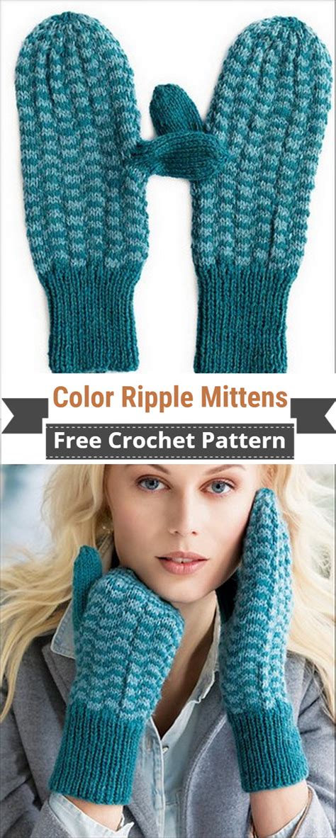 Free Crochet Mittens Patterns Latest And Unique