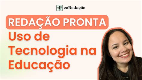 Redação Sobre Tecnologia Pronta LIBRAIN