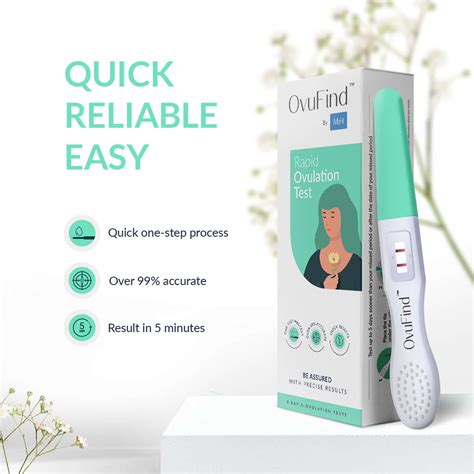 Buy Ovufind Rapid Ovulation Test Kit Pack Of 5 Midstream One Step