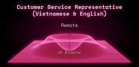 Web3 Customer Service Representative Vietnamese And English Remote At