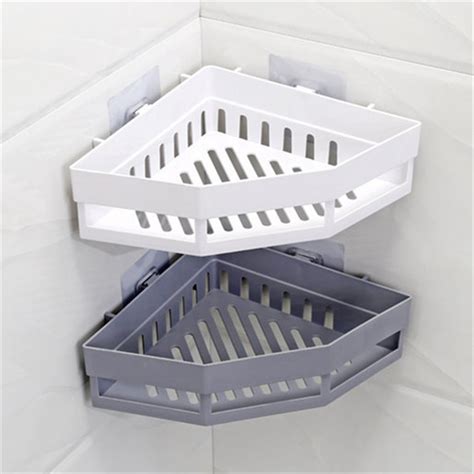 Traceless Badkamer Planken Douche Hoekplank Shampo Grandado