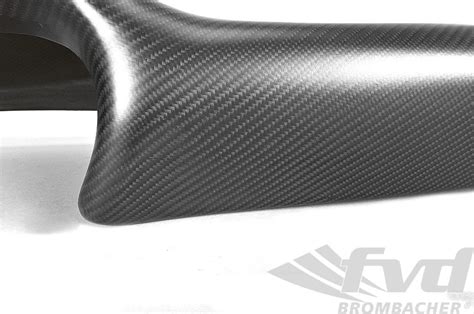 Dashboard 911930 Matte Carbon Fiber Race Defroster Cutout Left