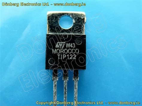Semiconductor Tip122 Tip 122 Silicon N Darlington Diode 100v