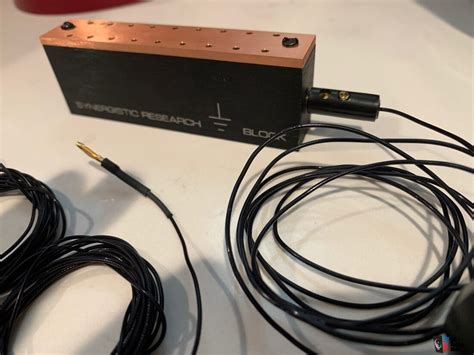 Synergistic Research Grounding Block Photo 4263053 Uk Audio Mart