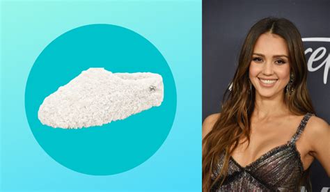 Jessica Alba Loves These Cozy Slippers — And Theyre On Sale For 23