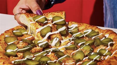 We Wish Pizza Huts New Pickle Pizza Was Everywhere