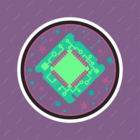 Premium Vector Computer Processor Chip