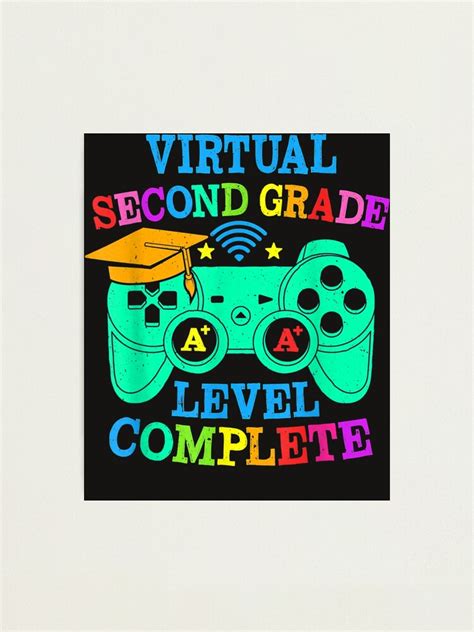 Lámina Fotográfica Videojugador Completo De Nivel De Graduación