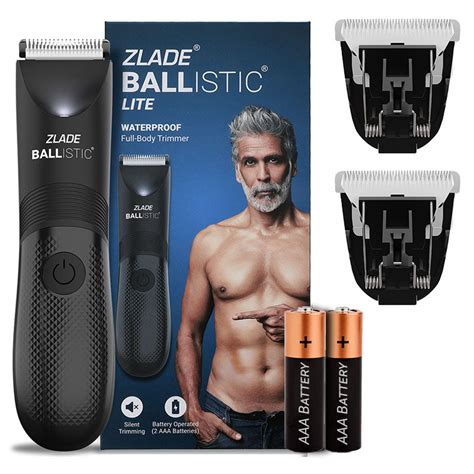 Buy Zlade Ballistic Lite Manscaping Full Body Trimmer With Extra Heads