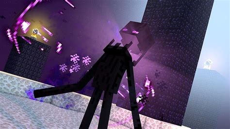 Fondo De Pantalla De Enderman Lindo De Minecraft