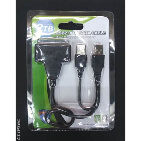 Jual Usb 20 To Sata Cable Hard Disk Drive Converter Support 2 Tb
