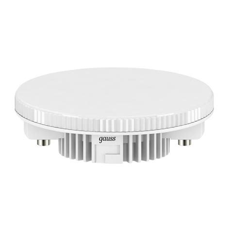 ГАУСС Black Лампа светодиодная LED GX53 8Вт, 230В, 4100К, нейтральный ...