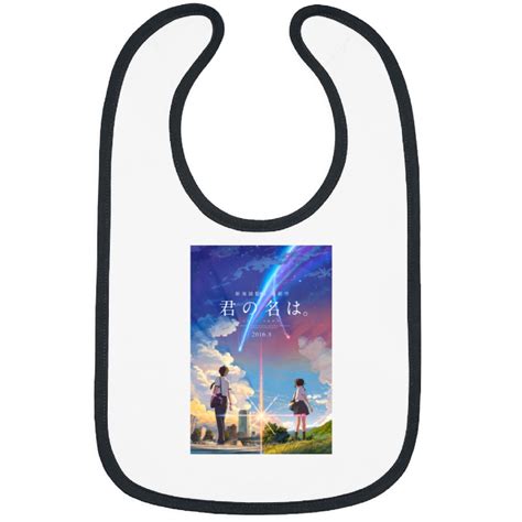 Kimi No Na Wa Your Name Anime Movie Poster Res Poster Bibs Sold By