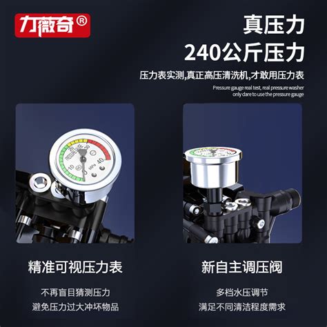 力薇奇无线洗车机高压水枪神器车用家用便携充电水泵220V锂电池 虎窝淘