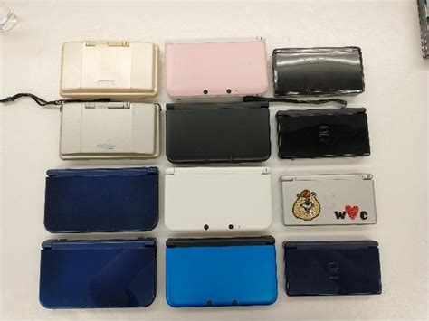 【全体的に状態が悪い】ジャンク ニンテンドーds初代2台、dslight 3台、3ds 1台、3ds Ll 4台、new3ds Ll 2台