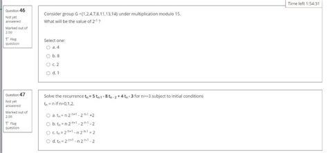 Solved Question 44 Find The Chromatic Number Of The
