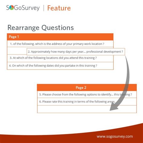 Drag And Drop Questions To Rearrange The Questionnaire